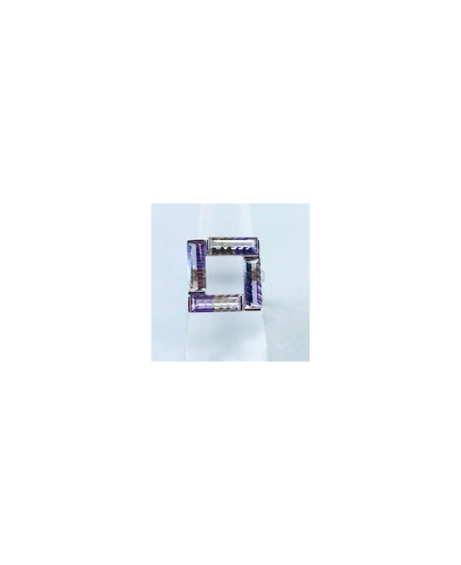 Ametrine Ring Argentium Silver Anahi Louvre